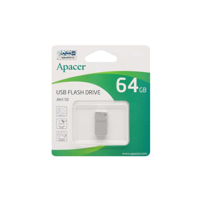 فلش اپیسر مدل AH11D با ظرفیت 64 گیگابایت – نقره ای – موبوفست